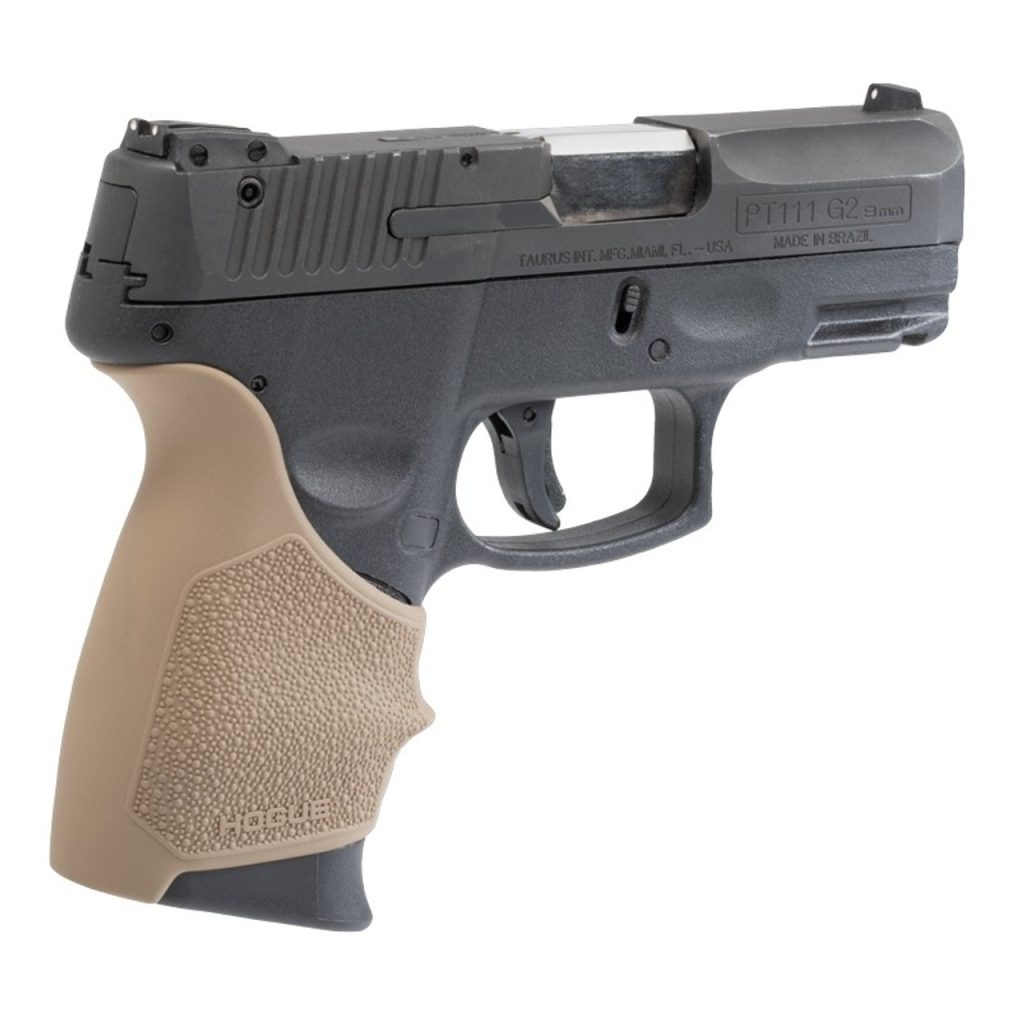 Hogue HandAll Beavertail Grip Sleeve Taurus® G3c/G2c FDE - Taurus G3c